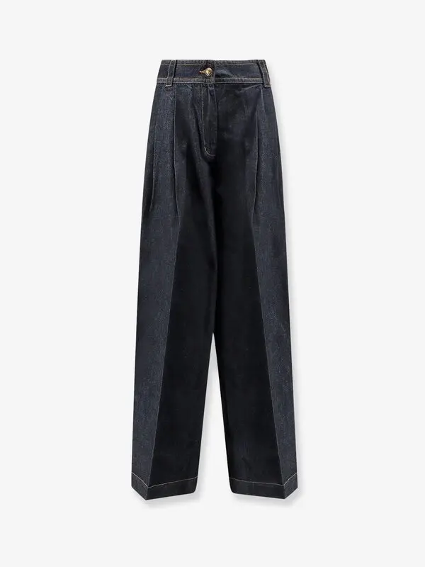Zimmermann Valiant Blue Denim Jeans - Multicolor