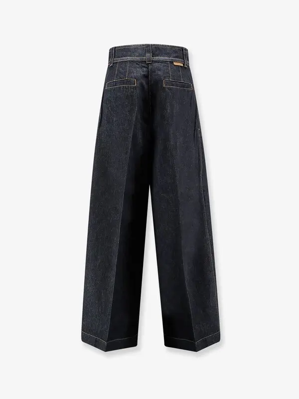 Zimmermann Valiant Blue Denim Jeans - Multicolor