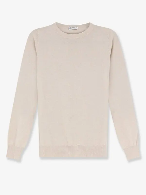 Brunello Cucinelli Cashmere Sweater - Cream