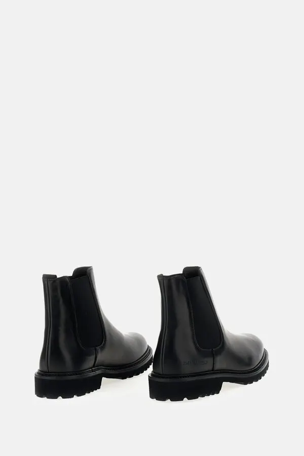 COMMON PROJECTS Stivaletti Chelsea In Pelle - Nero