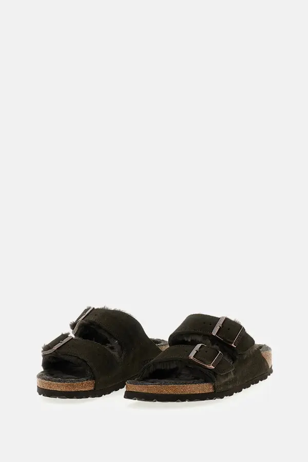 BIRKENSTOCK Arizona Shearling - Marrone
