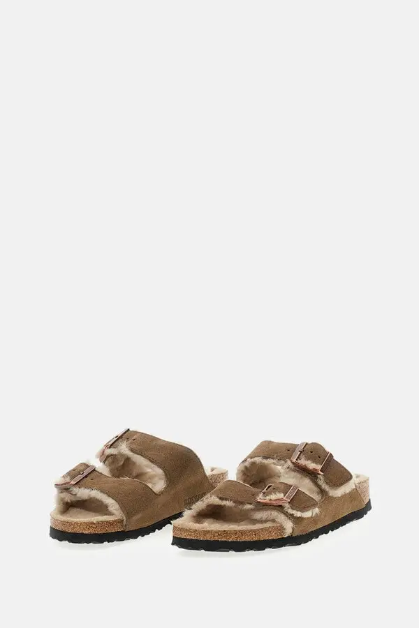 BIRKENSTOCK Arizona Shealring - Marrone