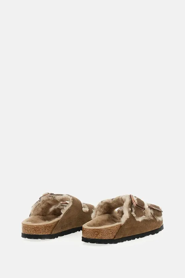 BIRKENSTOCK Arizona Shealring - Marrone