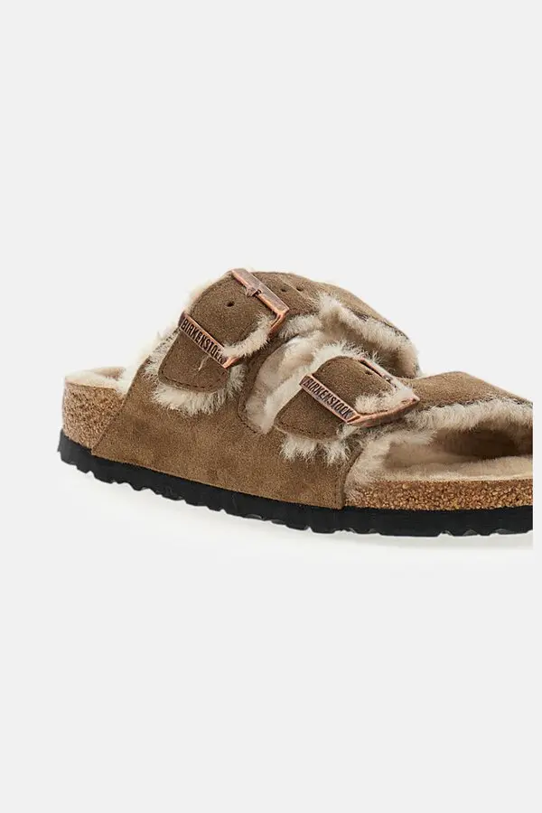 BIRKENSTOCK Arizona Shealring - Marrone
