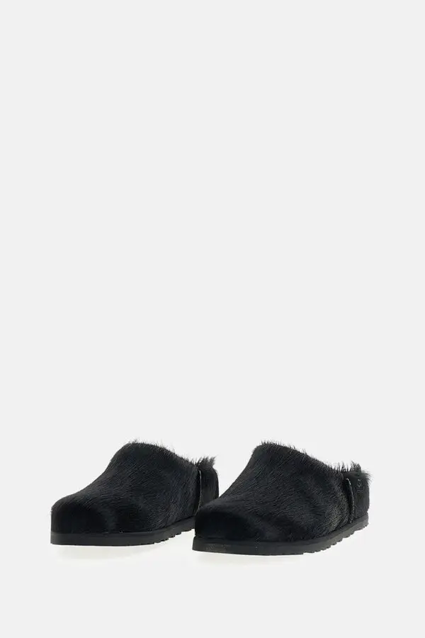 UGG Sabot Otzo Calf Hair - Nero