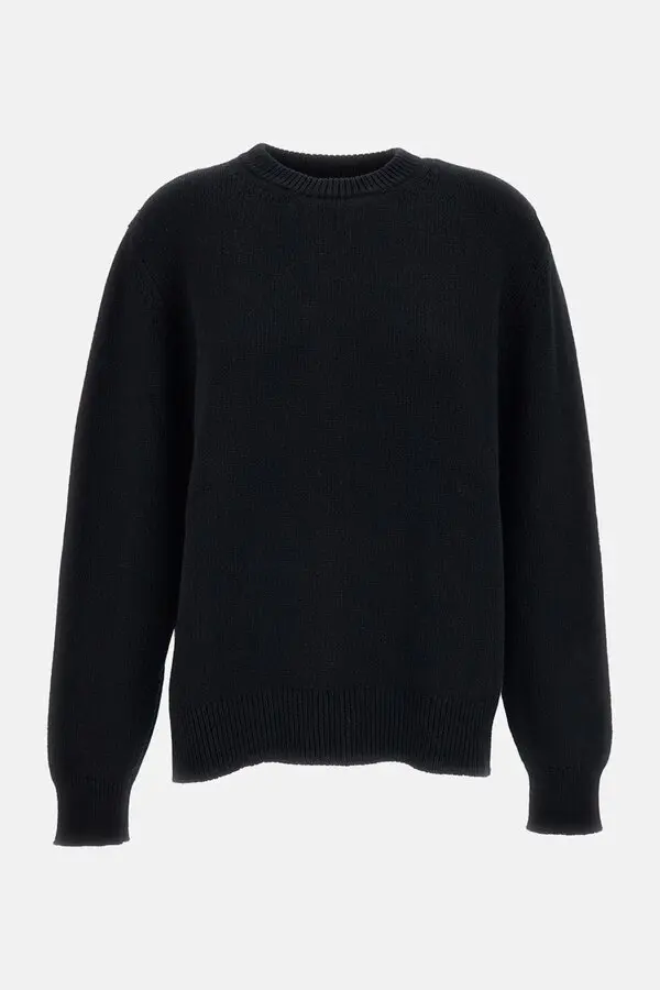 BARRIE Maglia Scottish Flower - Nero