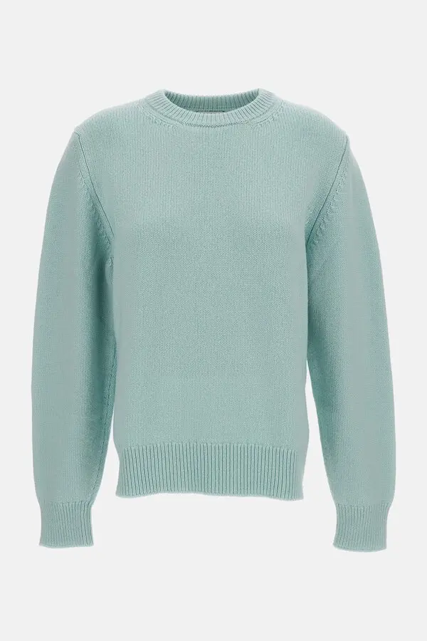 BARRIE Maglia Scottish Flower - Azzurro