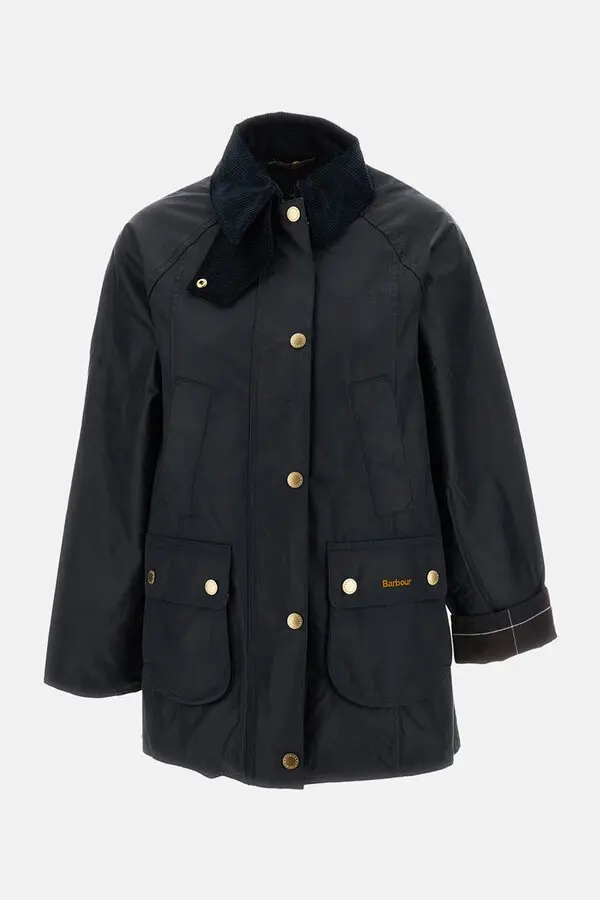 Barbour Giacca Modern Beadnell Wax - Blu