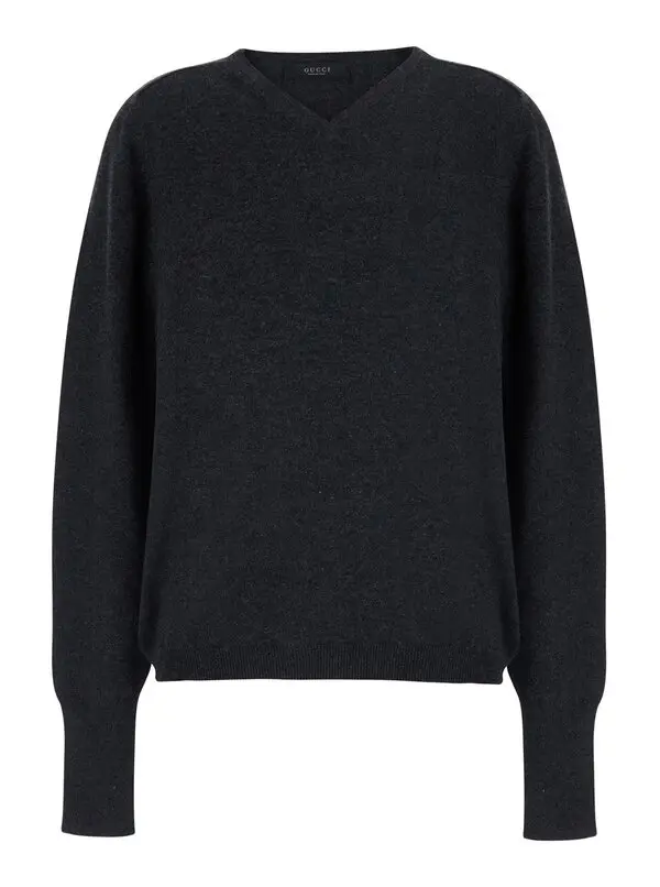 Gucci Look15 V Neck Pull - Multicolor