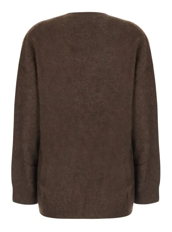 P.a.r.o.s.h V-neck Sweater With Long Sleeves In Wool For