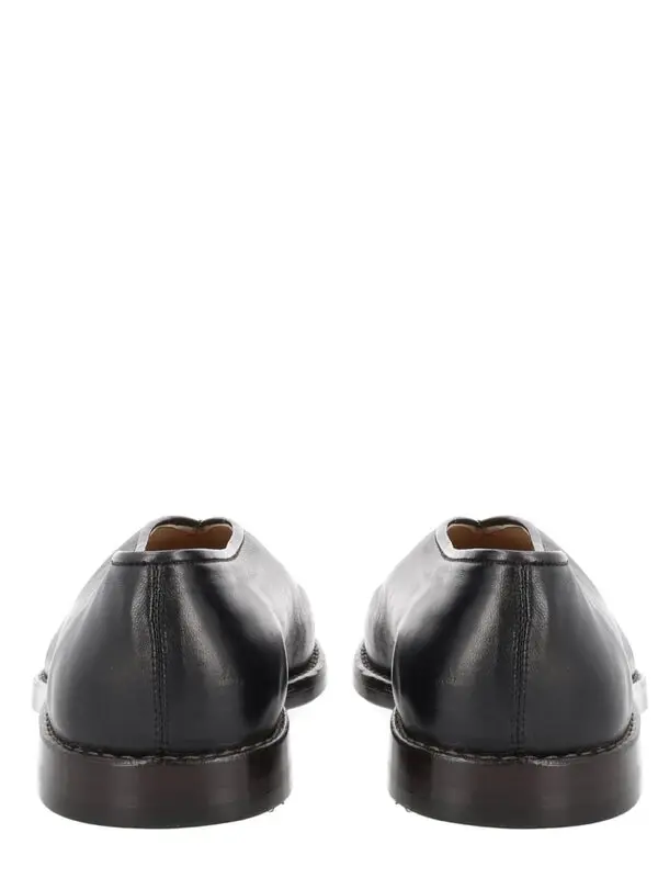 LEMAIRE Slipper Flat Piped - Black