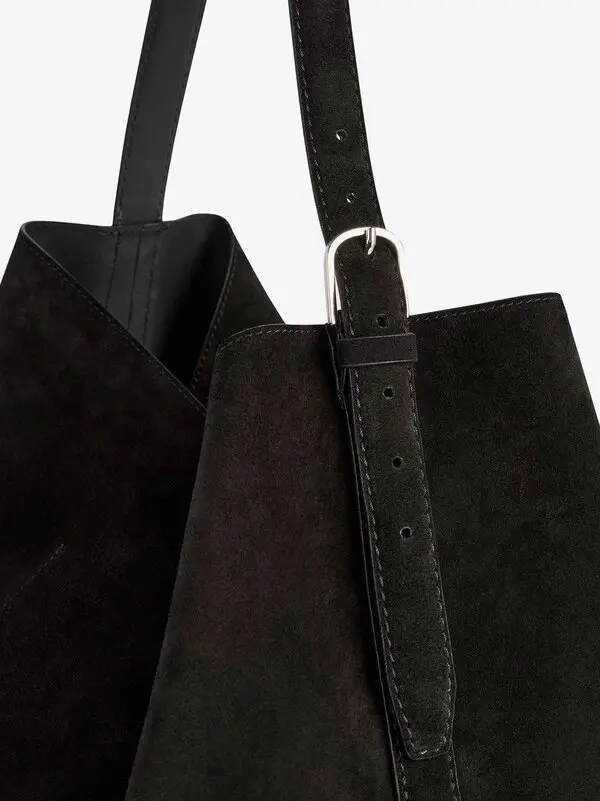 TOTEME Suede Belted Tote
