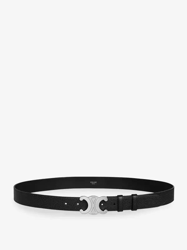 Celine Leather Belt - Black