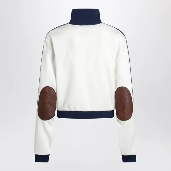 Prada Ivory Technical Fabric Sweatshirt