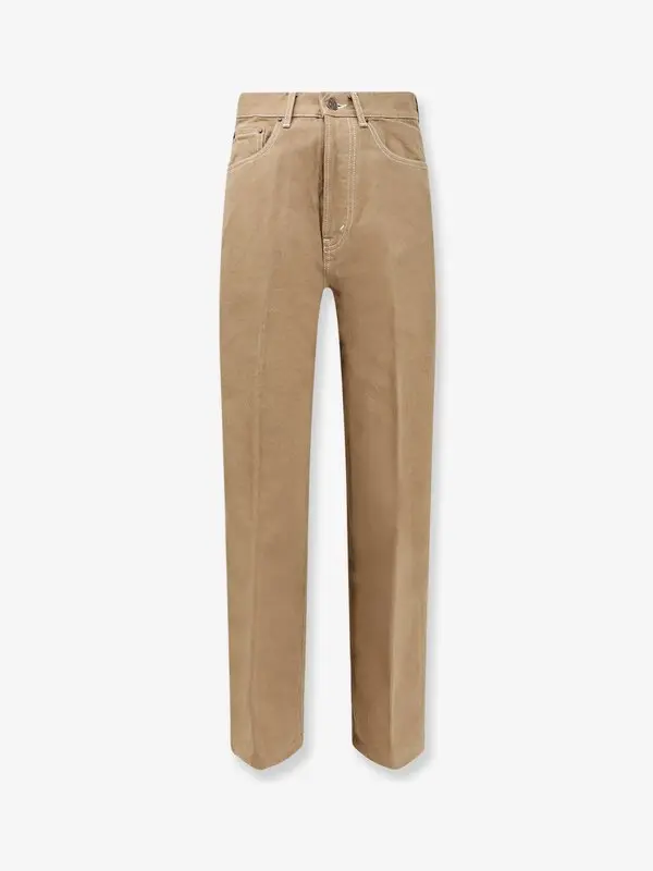 Celine Boyfriend 002 Cotton Trousers - Multicolor