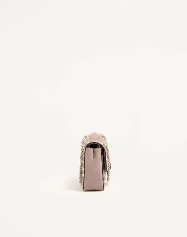 Valentino Garavani Rockstud Spike Medium Suede Shoulder Bag