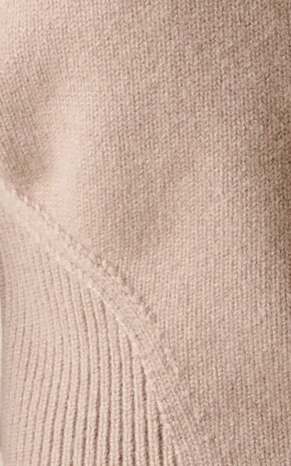 Alaïa Cinched Cashmere Knit Sweater