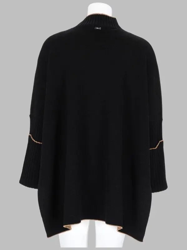 Herno Maglia Oversize In Lana - Black