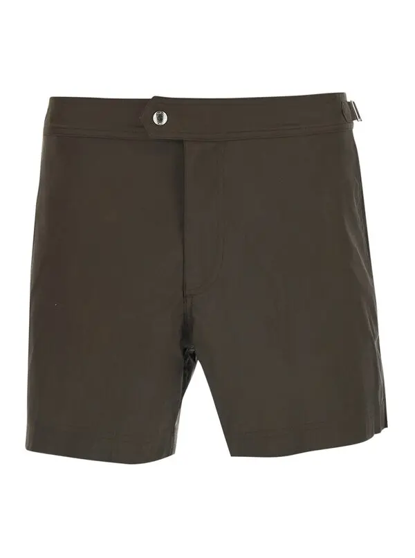 TOM FORD Micro Compact Poplin Wr Swim Short - Multicolor