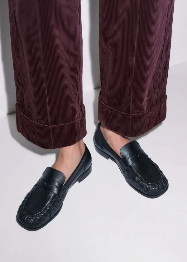 ME+EM Soft Ruched Loafer