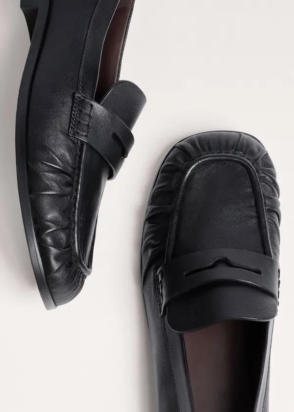 ME+EM Soft Ruched Loafer