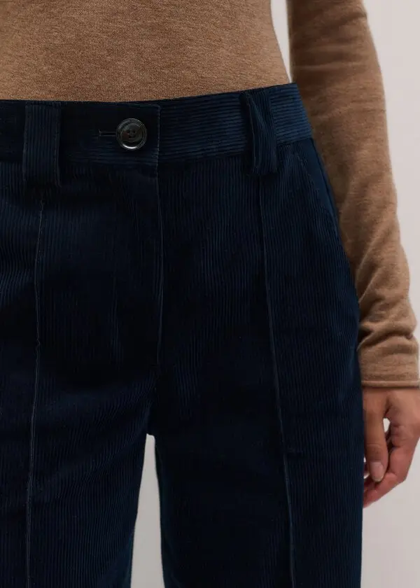ME+EM Straight Crop Pant