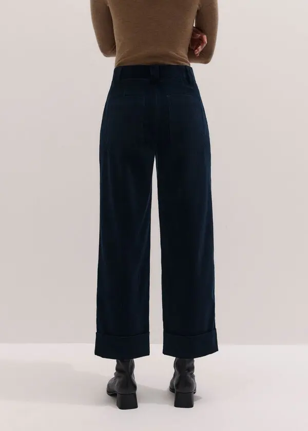 ME+EM Straight Crop Pant
