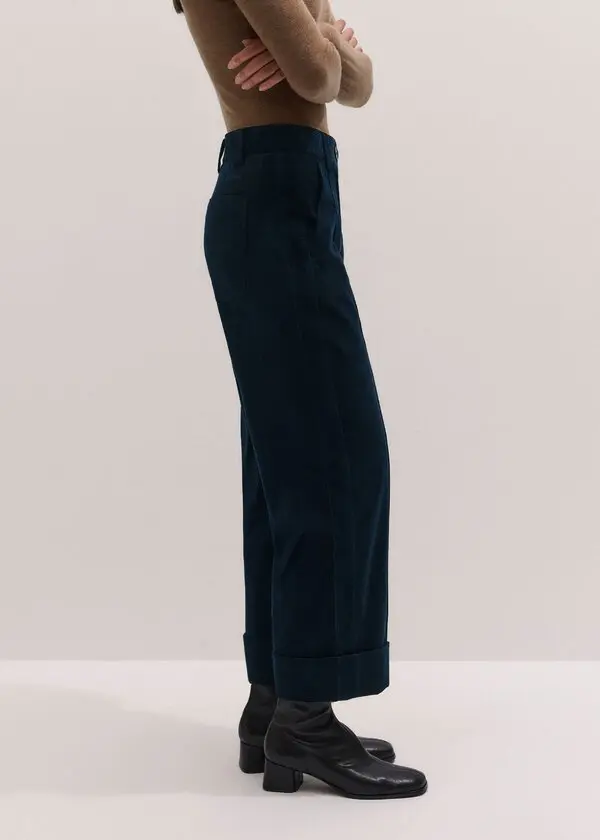 ME+EM Straight Crop Pant