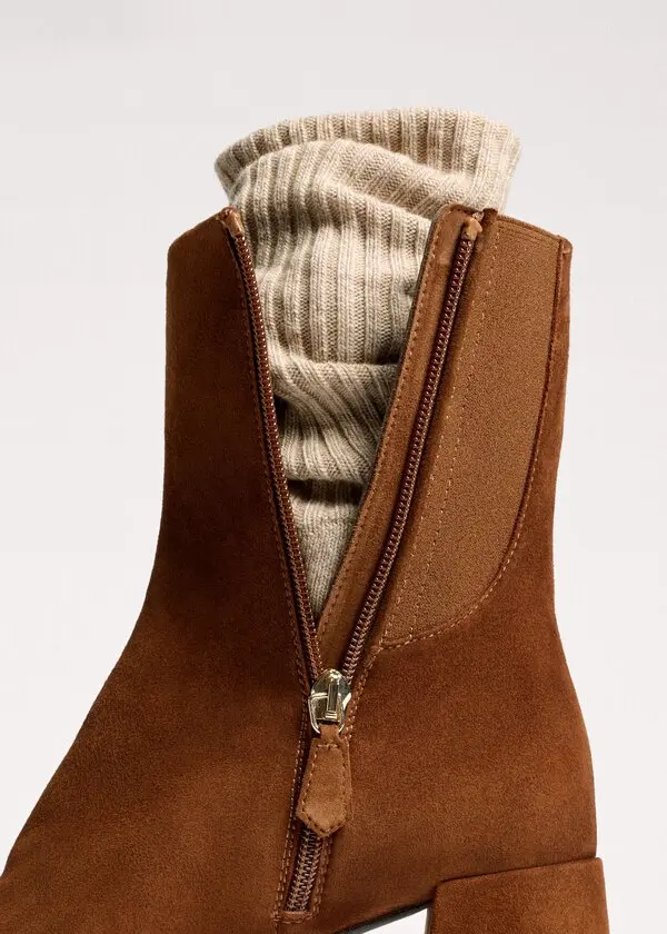ME+EM Platform Ankle Boot