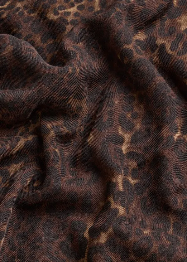 ME+EM Day Leopard Scarf