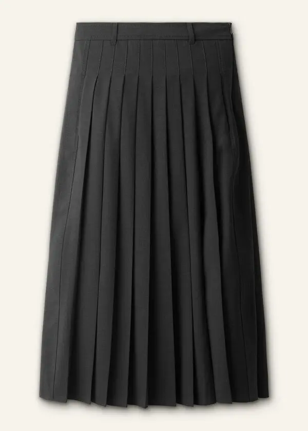 ME+EM Pleated Maxi Skirt