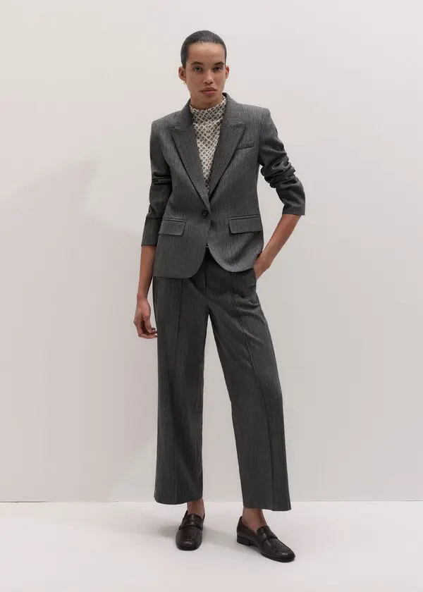 ME+EM Straight Crop Pant