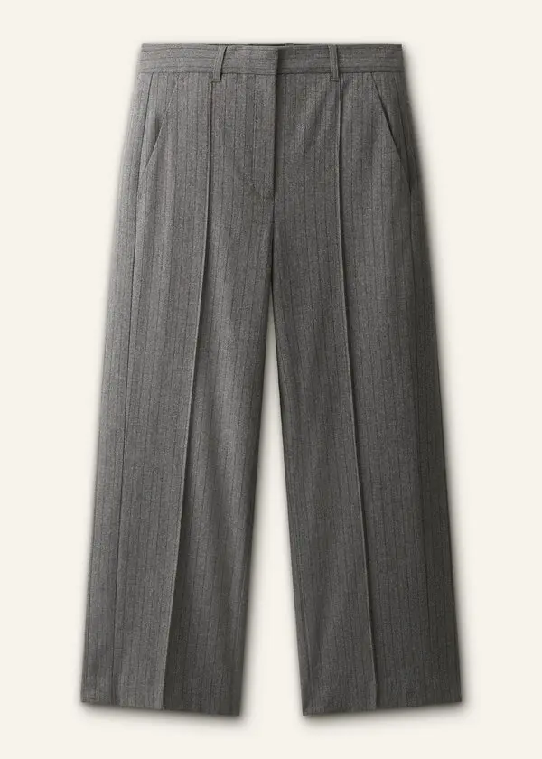 ME+EM Straight Crop Pant