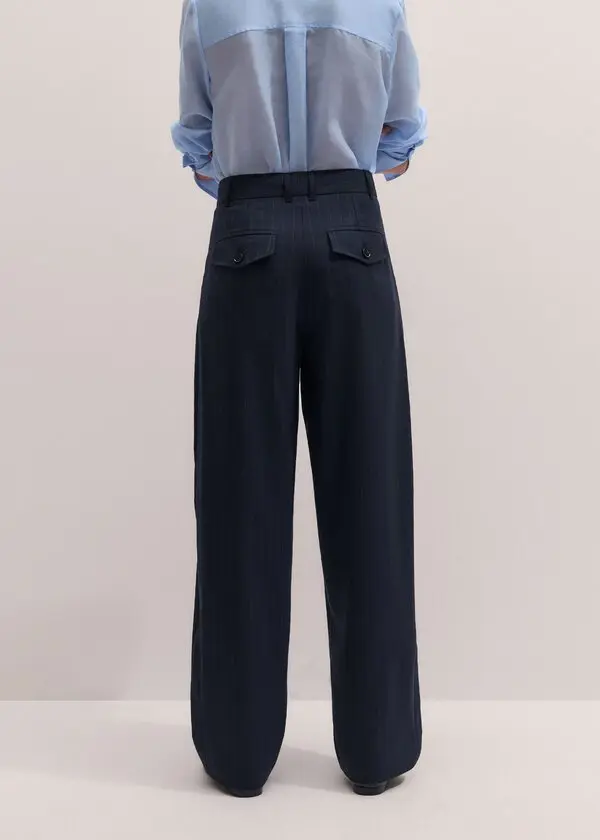 ME+EM Pleat Taper Pant