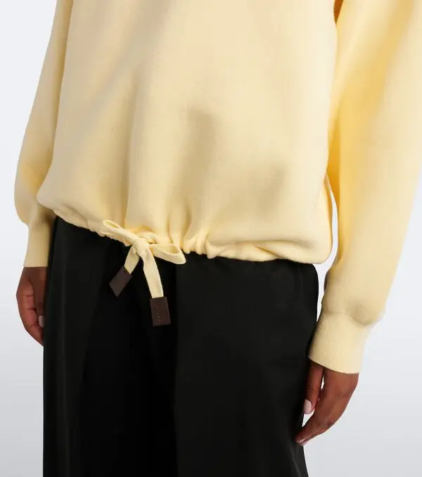 Loewe Anagram Cotton-blend Half-zip Sweater