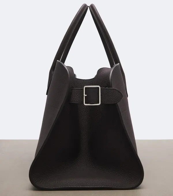 THE ROW E/w Margaux Large Leather Tote Bag