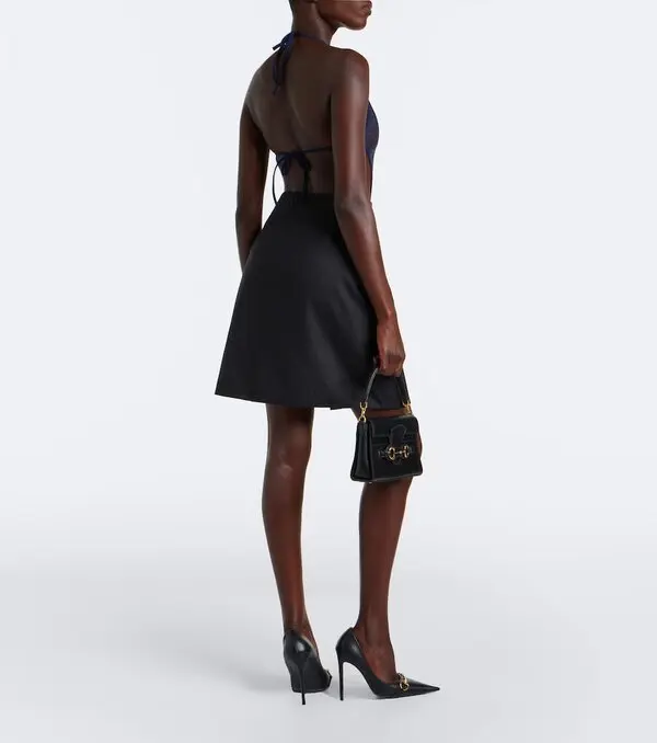 Gucci Wool-blend Miniskirt
