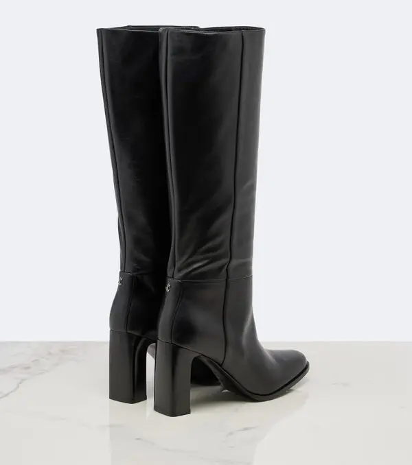 JIMMY CHOO Bibi Leather Knee-high Boots