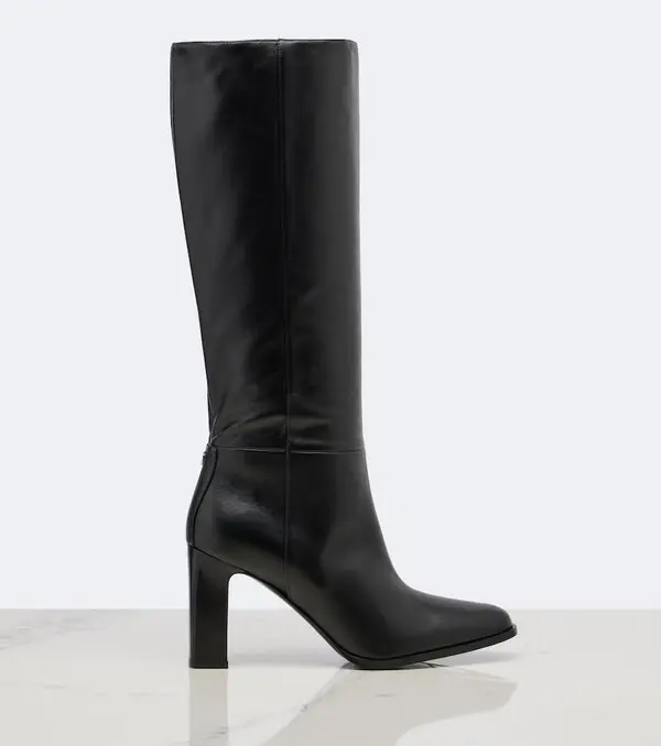 JIMMY CHOO Bibi Leather Knee-high Boots