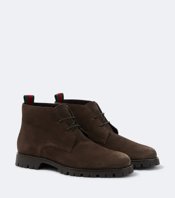 Gucci Suede Desert Boots