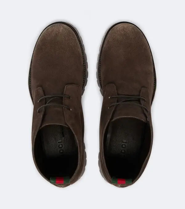Gucci Suede Desert Boots