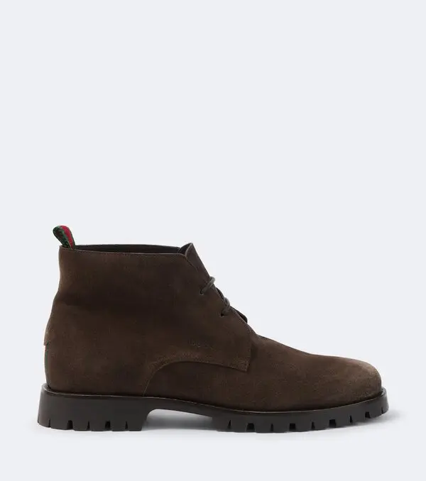Gucci Suede Desert Boots