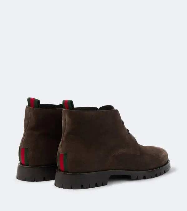 Gucci Suede Desert Boots
