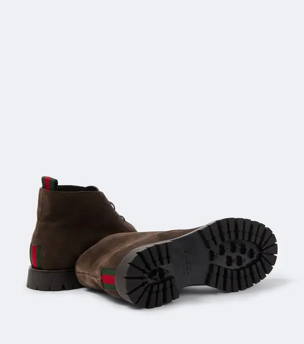 Gucci Suede Desert Boots