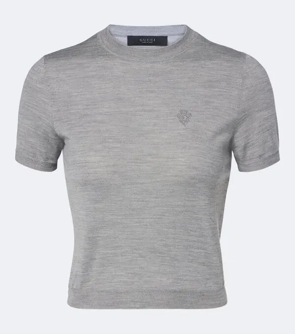 Gucci Wool And Silk Sweater