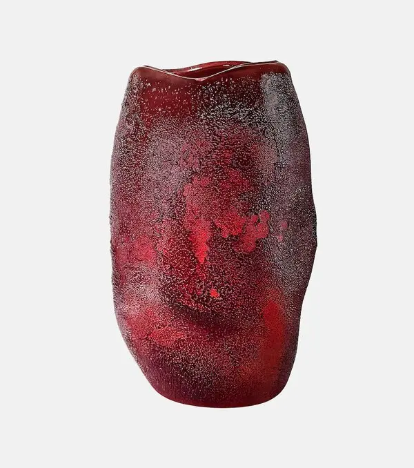 ALEXA LIXFELD Moonwalker Glass Vase - Red