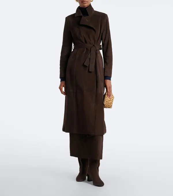 JIMMY CHOO Daze Shearling-trimmed Suede Ankle Boots - Brown