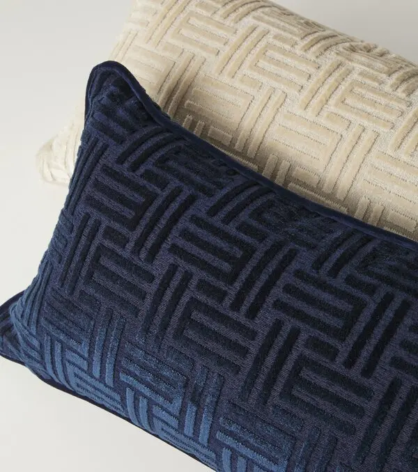 Etro Flag Monogram Corduroy Cushion