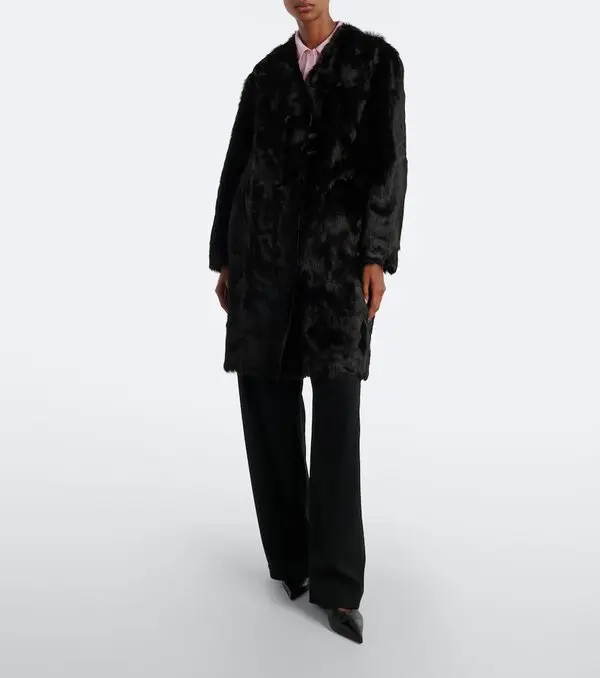 JIL SANDER Shearling Coat