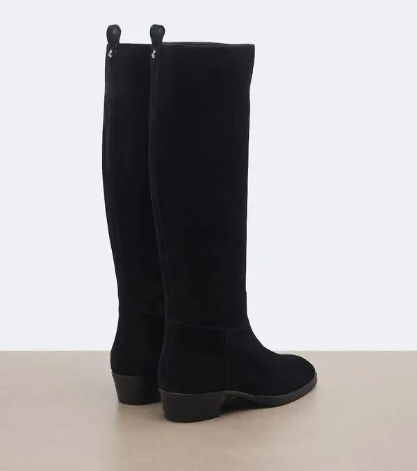 JIMMY CHOO Mave Suede Knee-high Boots